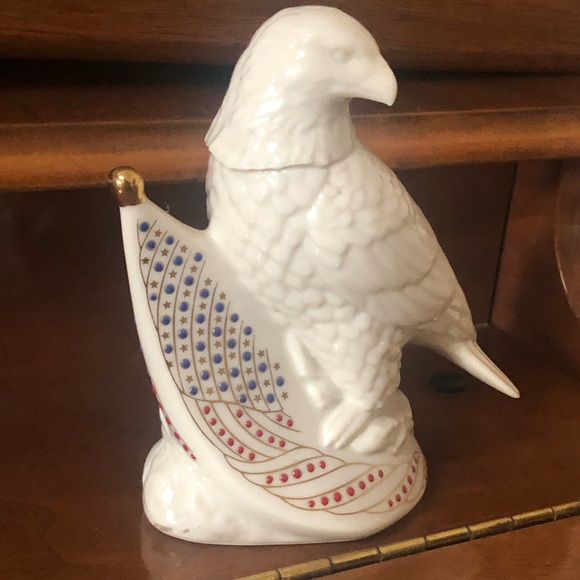 Lenox | Other | Vintage Lenox Eagle Figurine American Flag Jewel ...